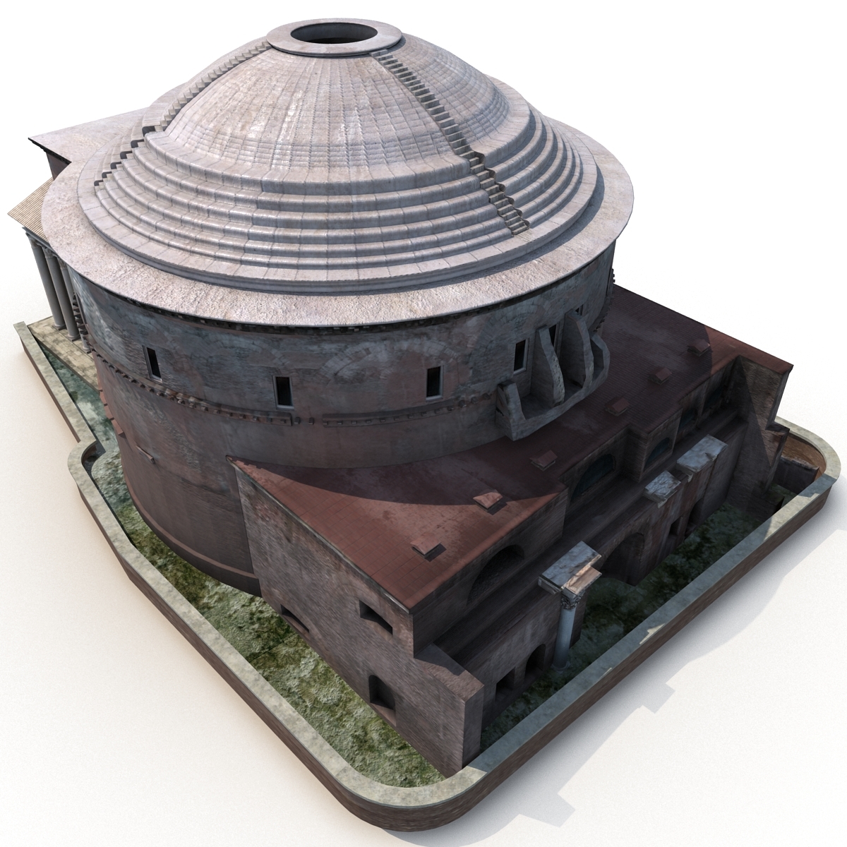 3d model pantheon