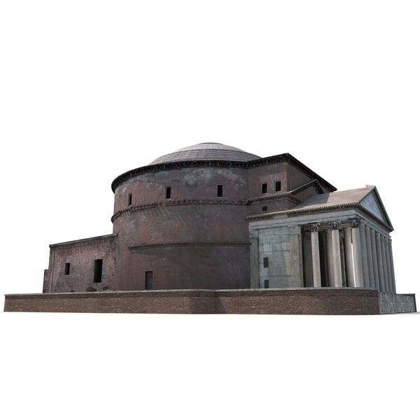 3d model pantheon
