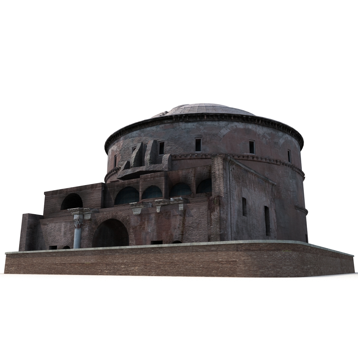 3d model pantheon