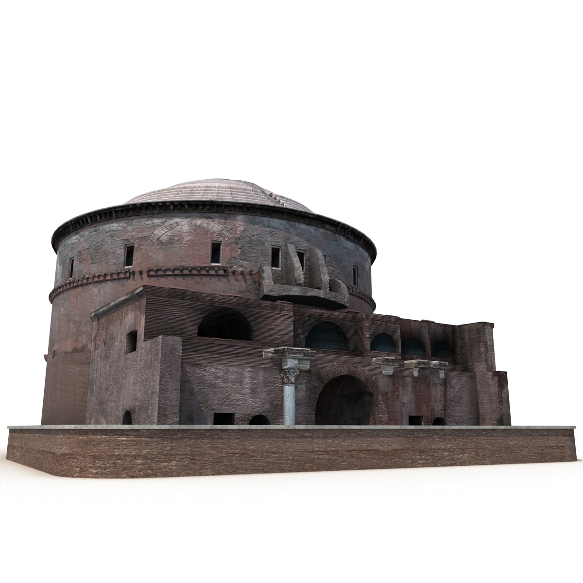 3d model pantheon