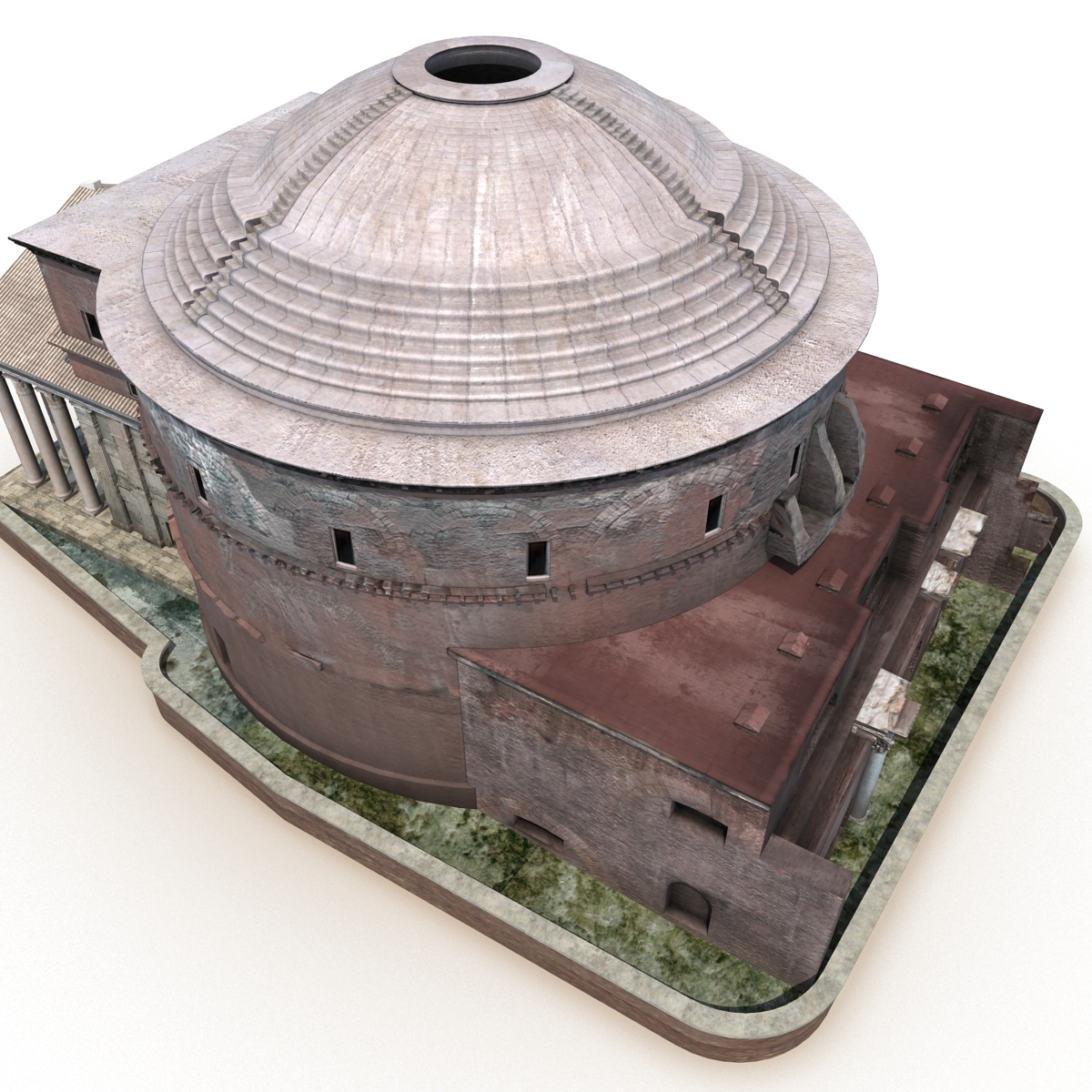3d model pantheon
