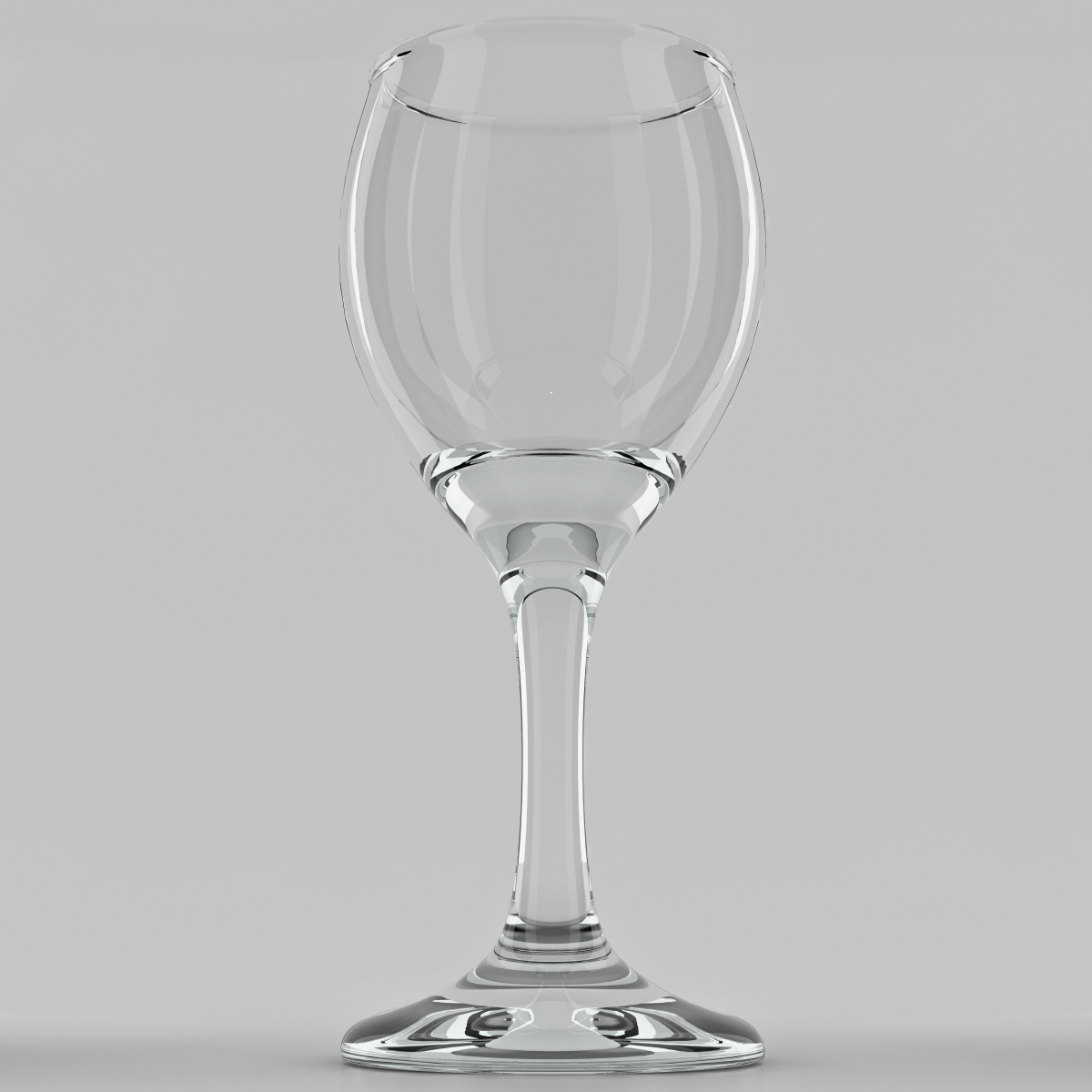 3d Sherry Glass
