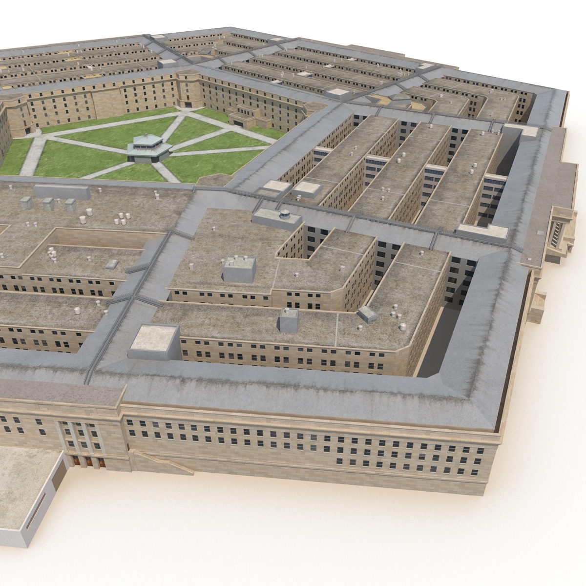 3ds pentagon structure