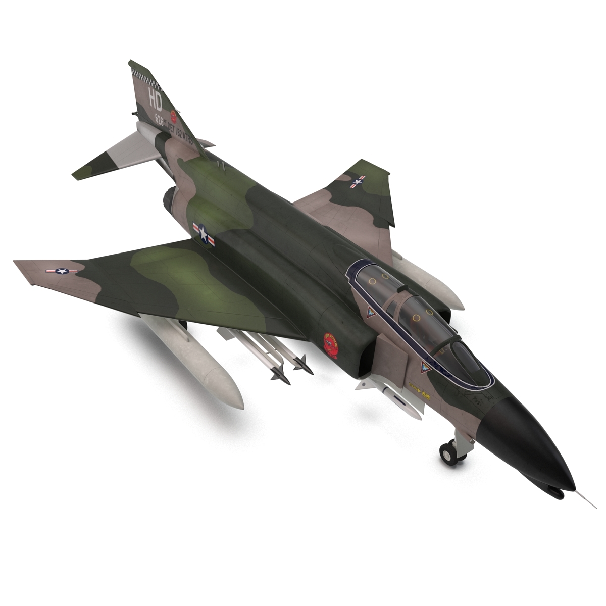 3d mcdonnell douglas f4 phantom