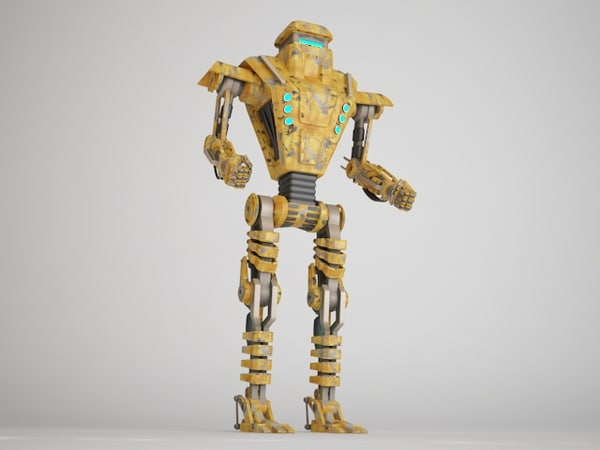 robot bot 3d model