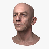 male face 3d model