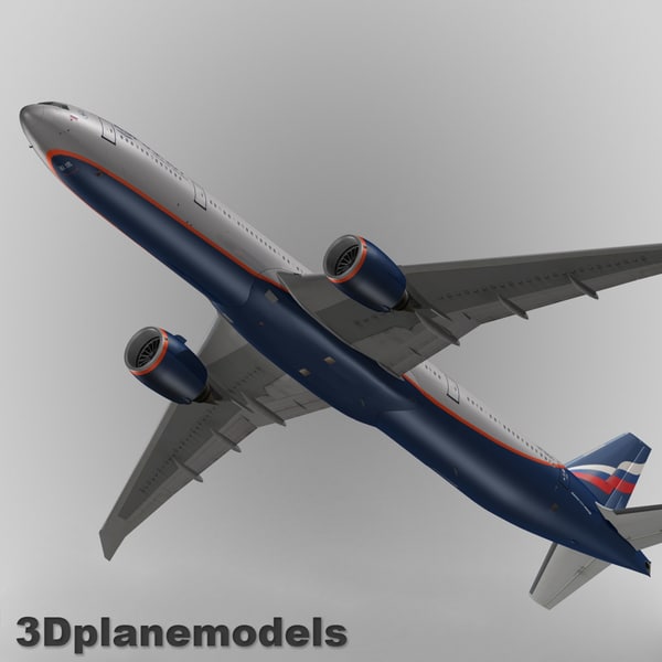 3d boeing 777-300er model