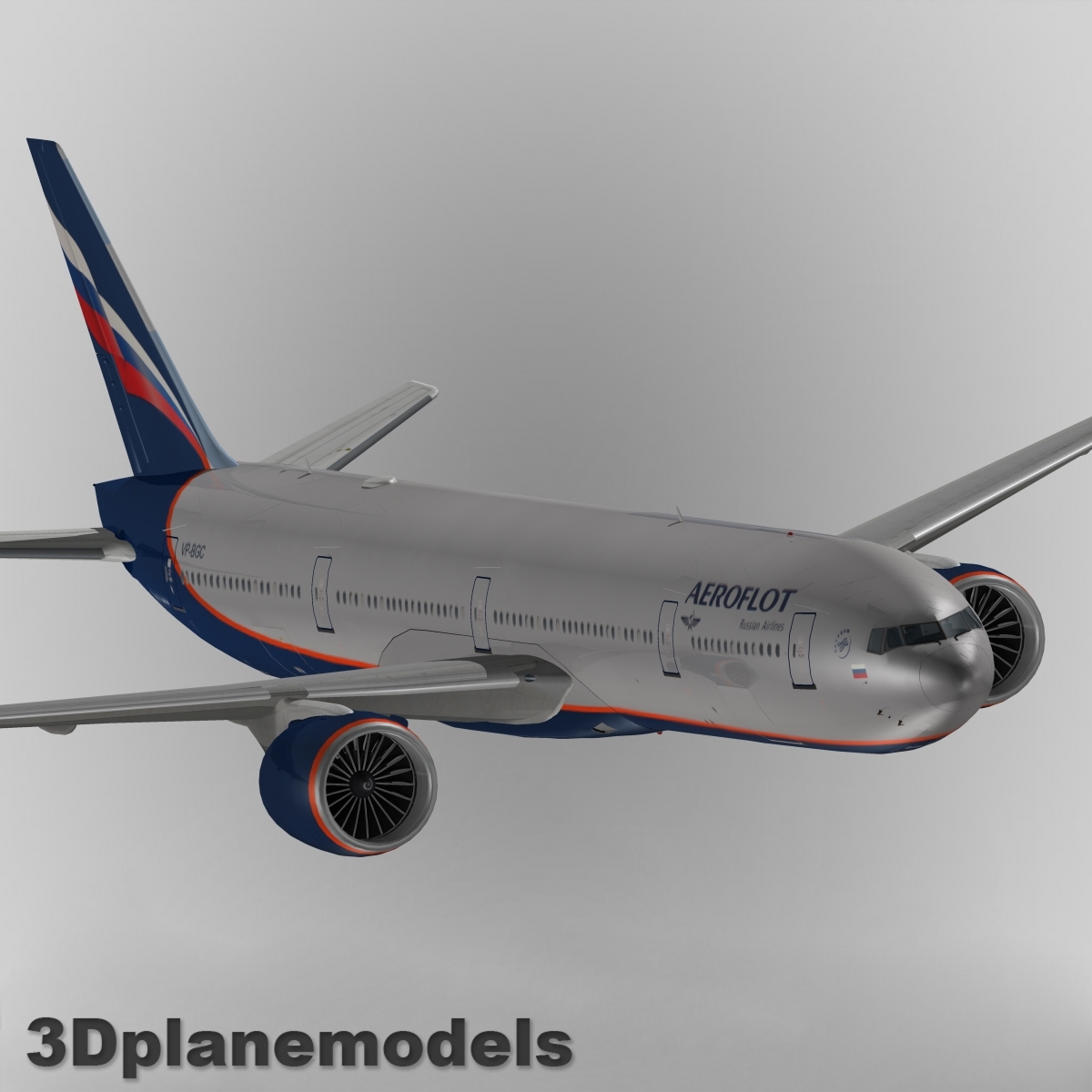 3d boeing 777-300er model