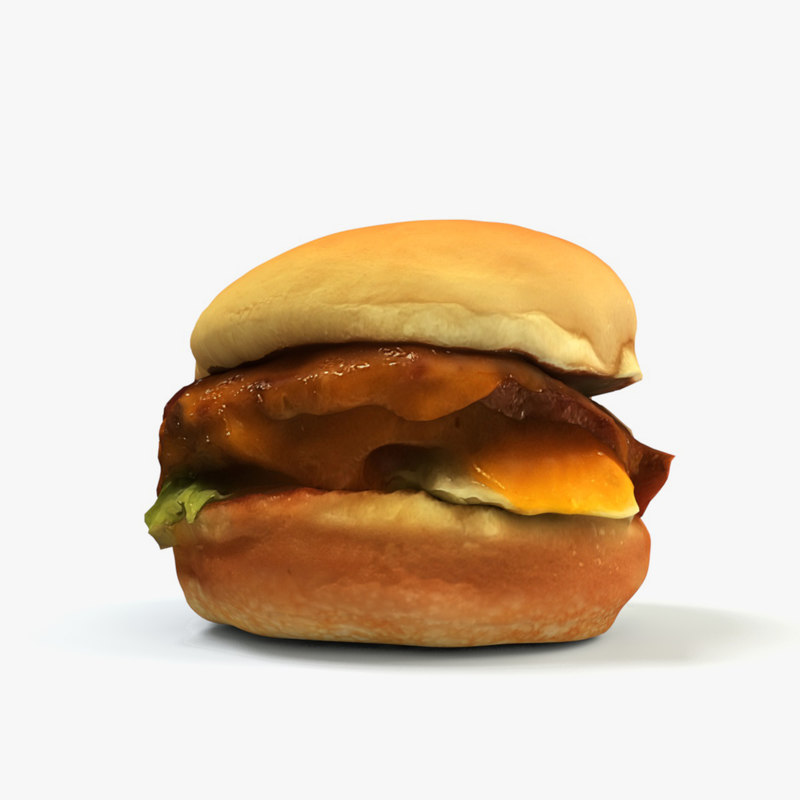 cheeseburger burger 3d model