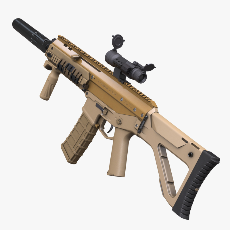 adaptive rifle acr 3d max