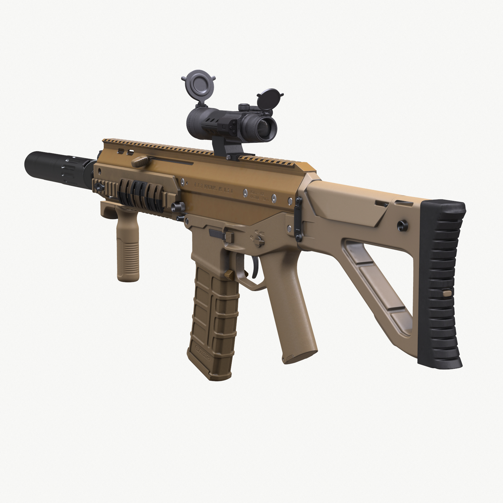 adaptive rifle acr 3d max