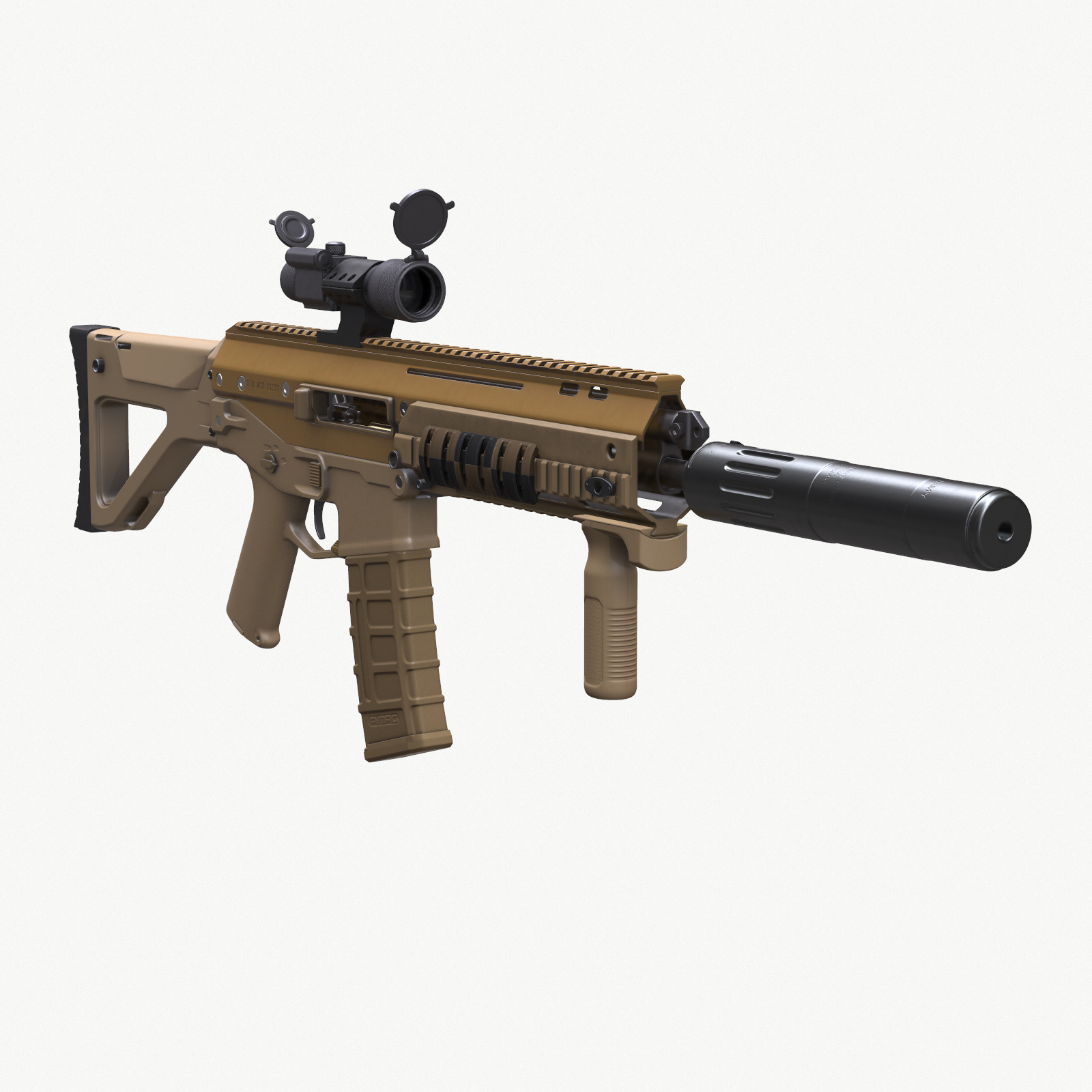 adaptive rifle acr 3d max