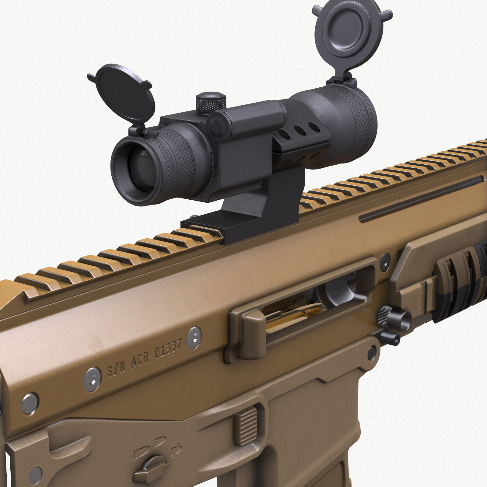 adaptive rifle acr 3d max