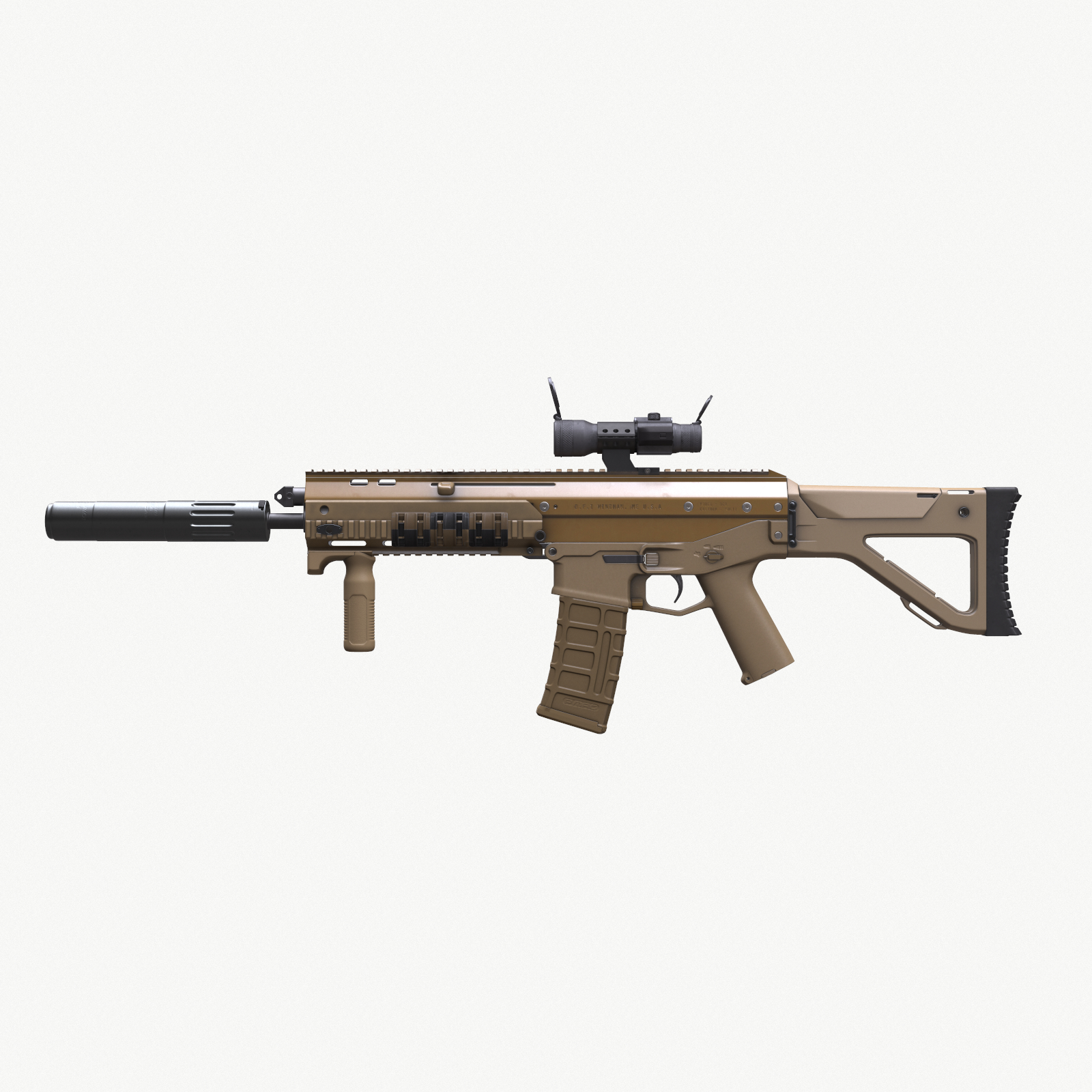 adaptive rifle acr 3d max
