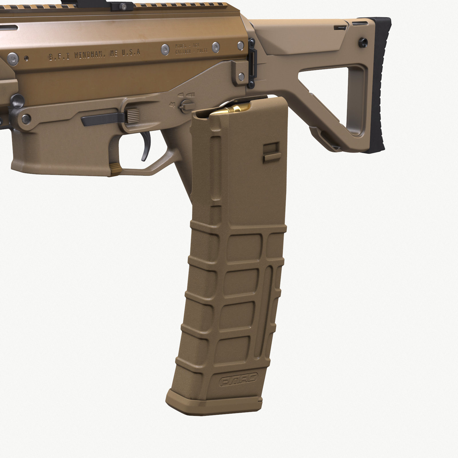 adaptive rifle acr 3d max