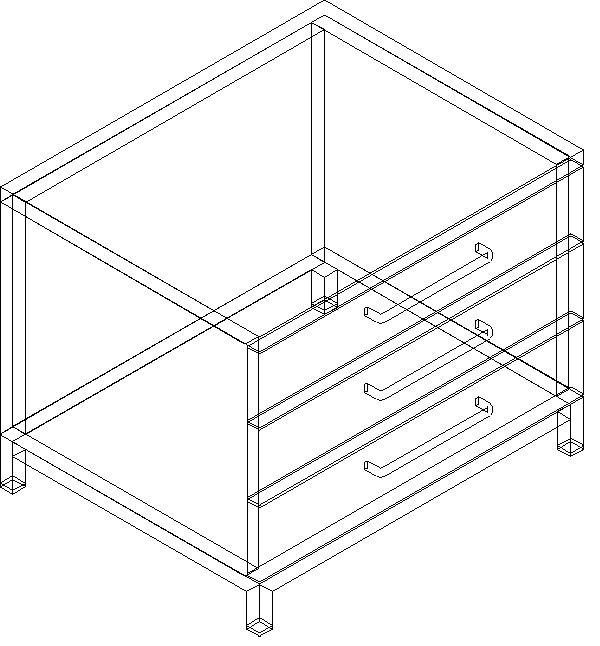 Building Revit Family nightstand Furniture bedroom