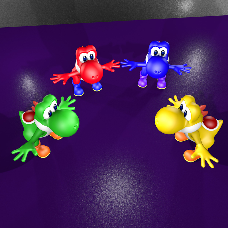 yoshi 3d model