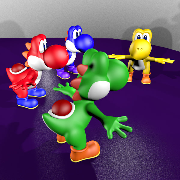 yoshi 3d model