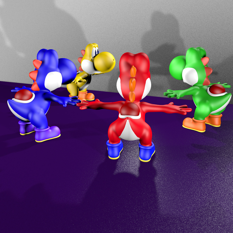 yoshi 3d model