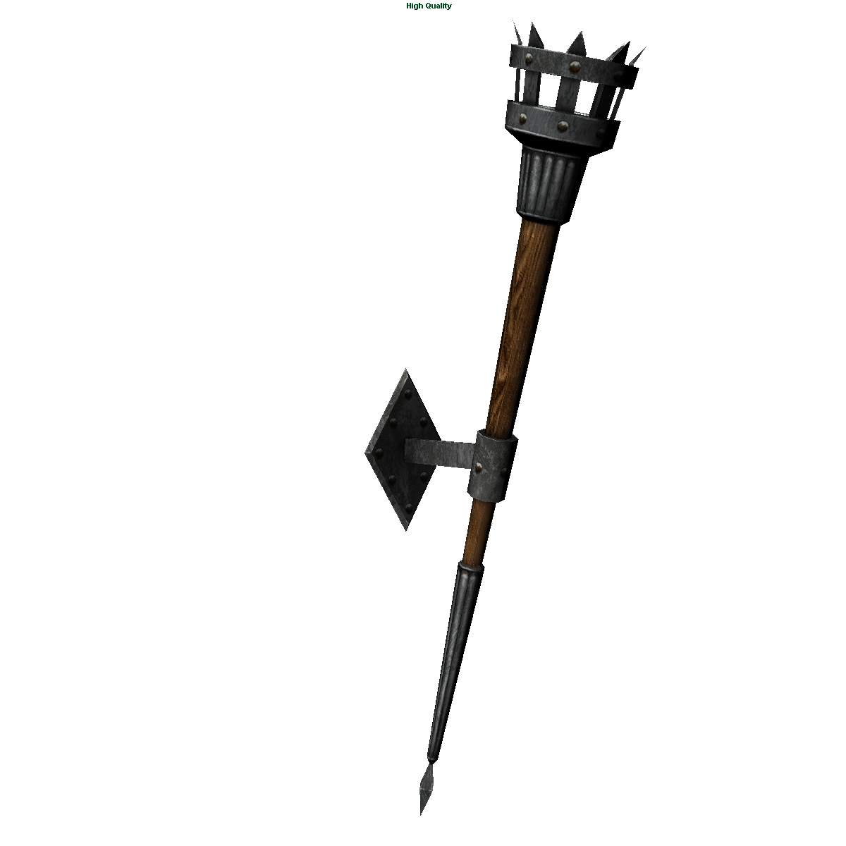 torch lighting 3d model