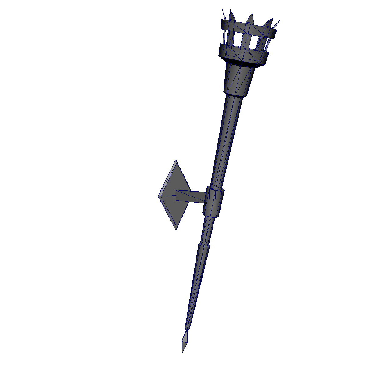 torch lighting 3d model