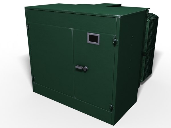 3d small electrical junction box model