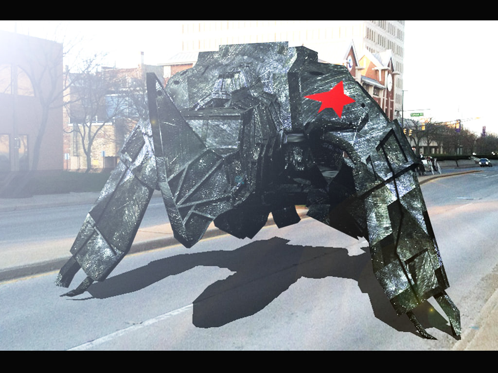 rhino mech amazing obj