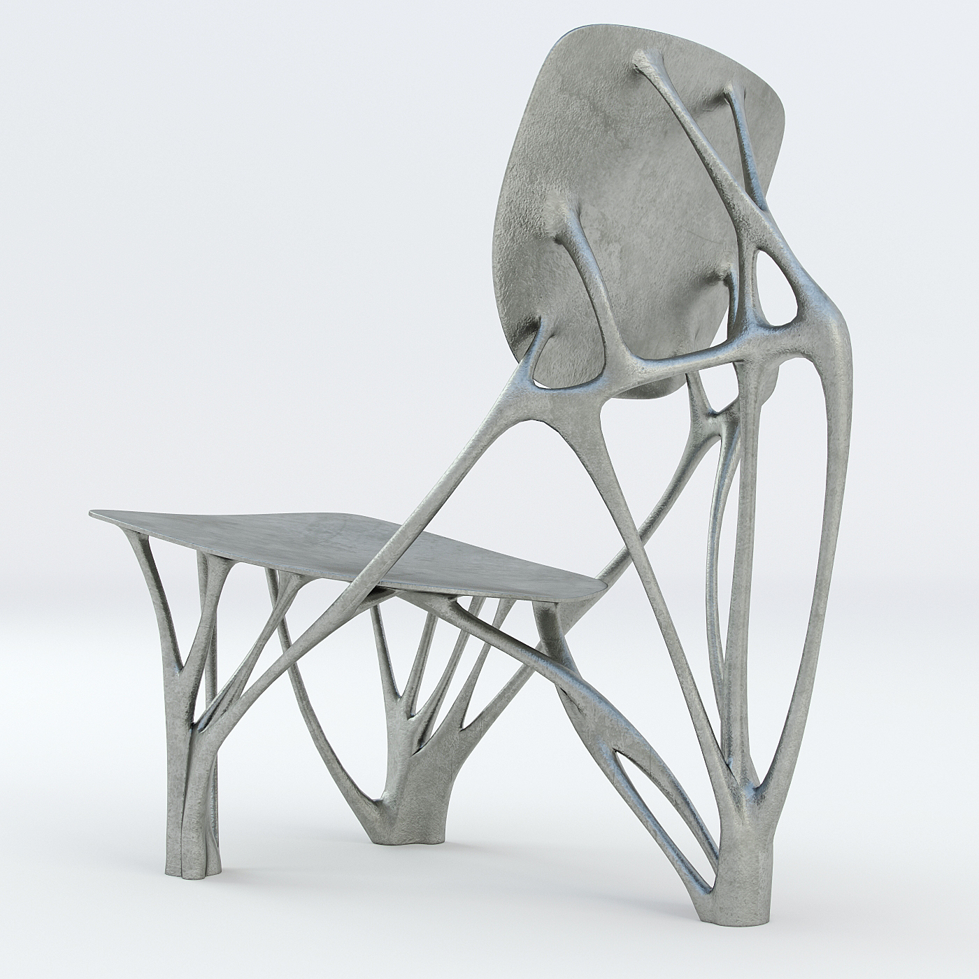 bone chair 3d 3ds