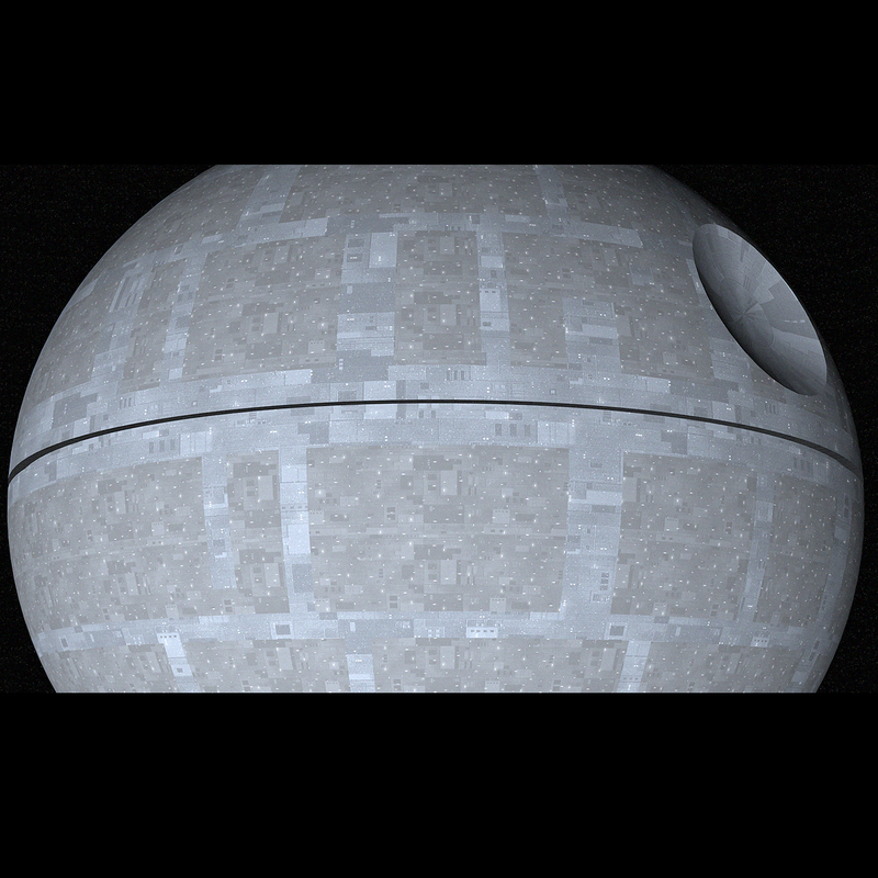 3d model death star