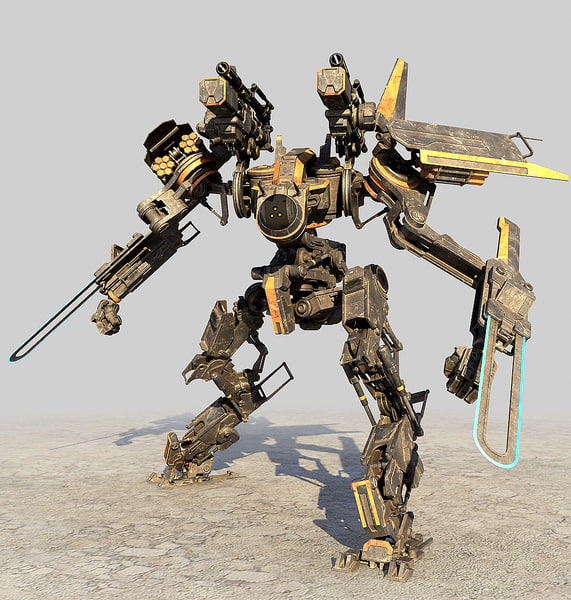 Free 3D Mech Models | TurboSquid
