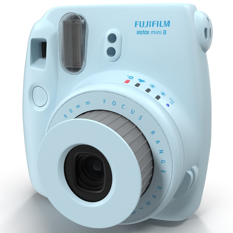 3d fujifilm instax mini 8 model