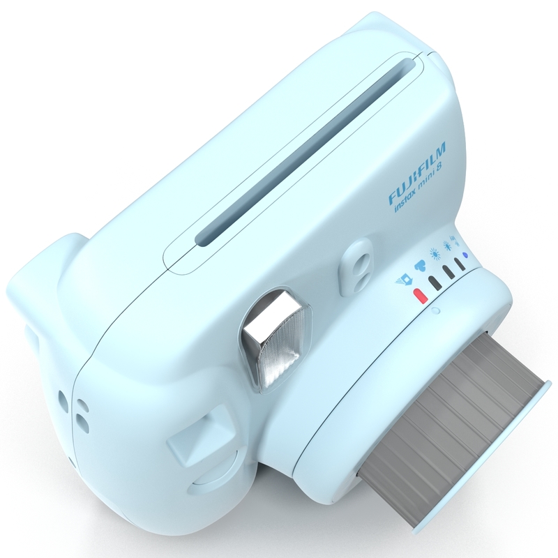 3d fujifilm instax mini 8 model
