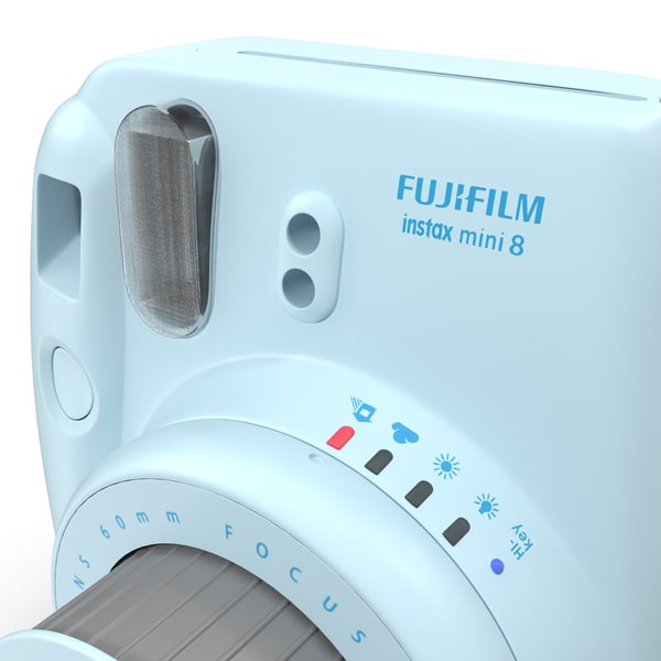 3d fujifilm instax mini 8 model