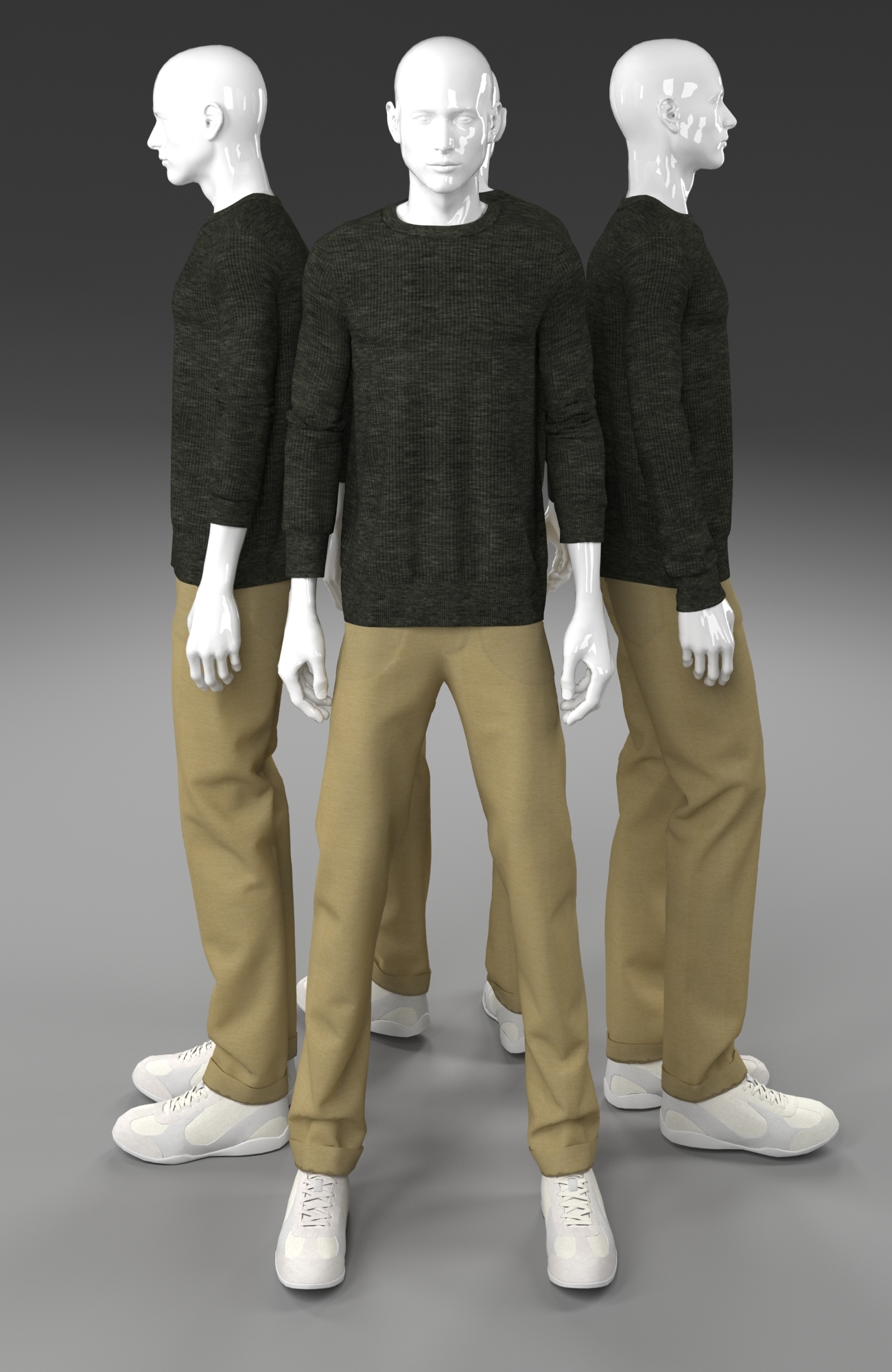 3d model man mannequin