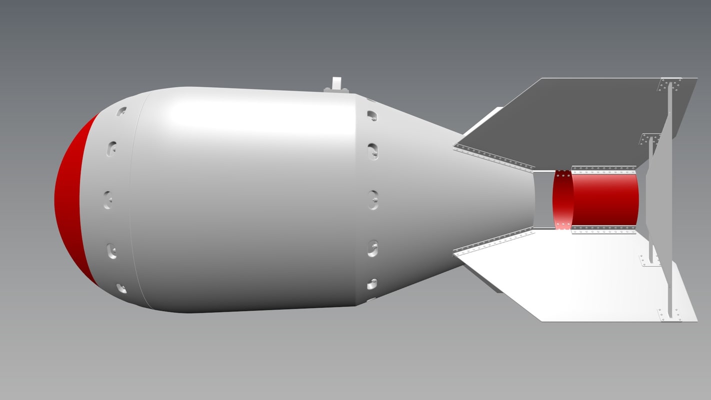 3d bomb model