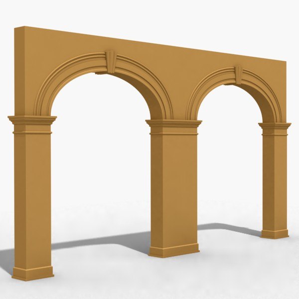 3d arch 2 model