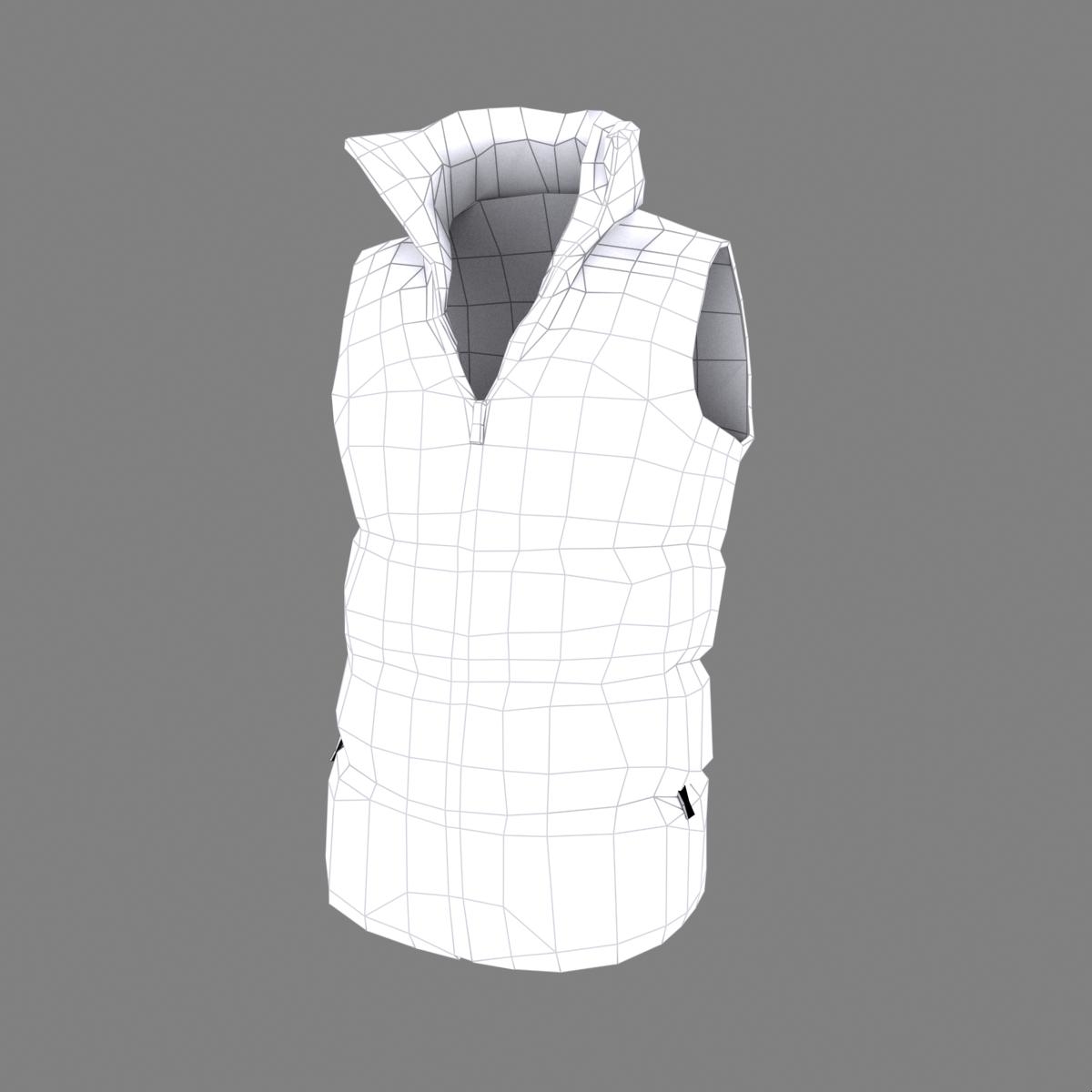 3d model vest