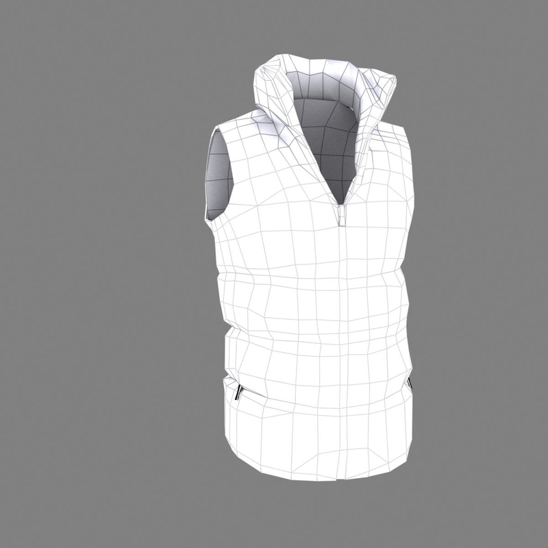 3d model vest