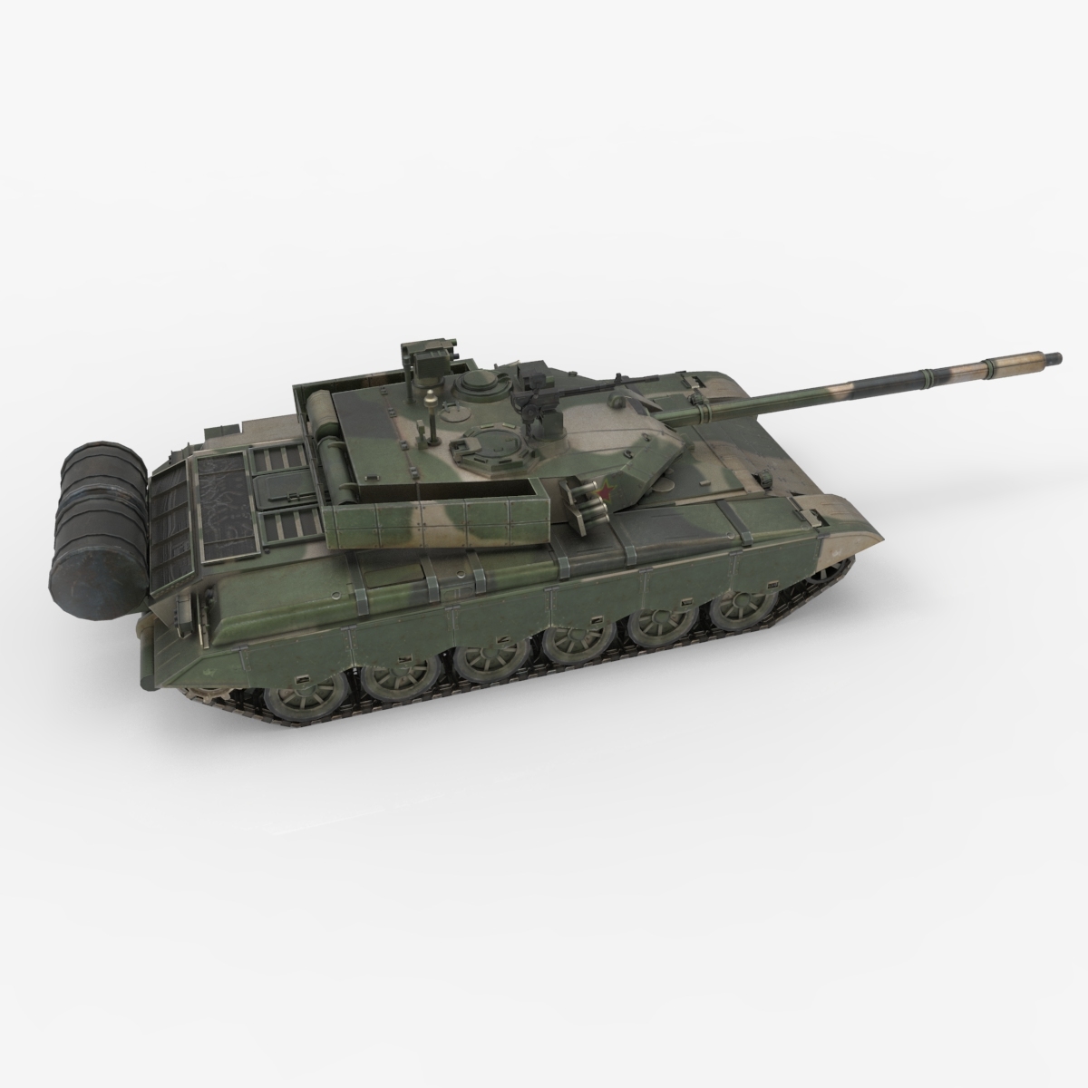 3d model wz-123 tank