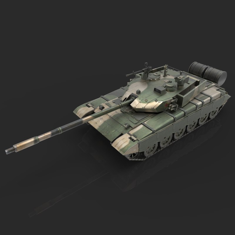 3d model wz-123 tank