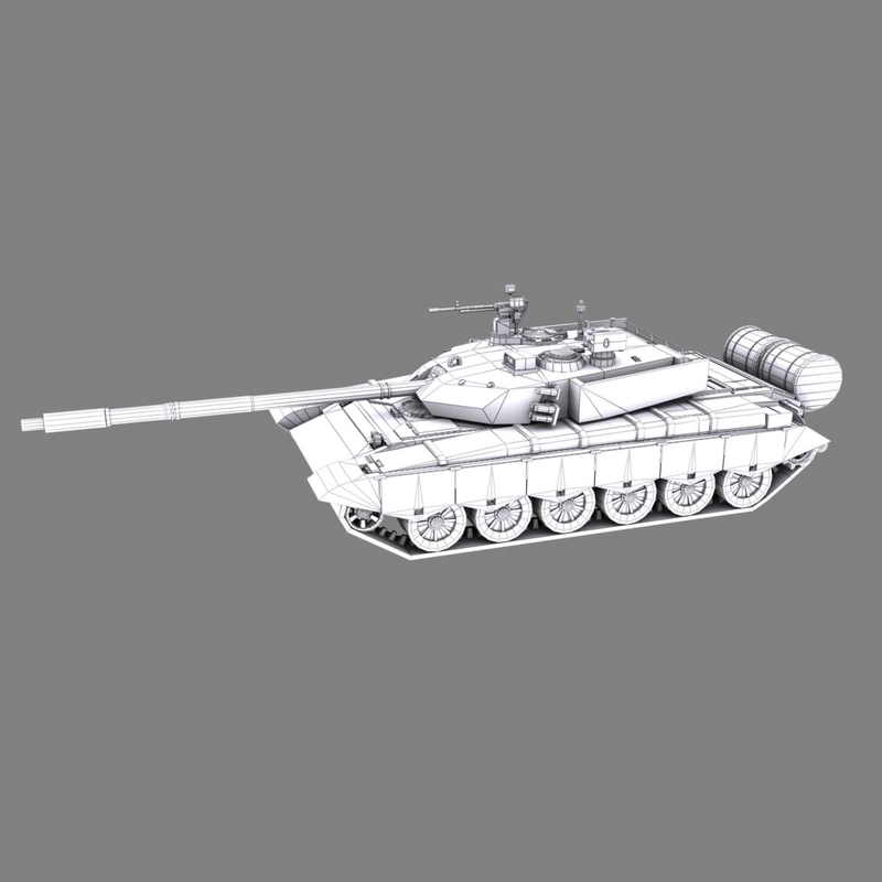 3d model wz-123 tank