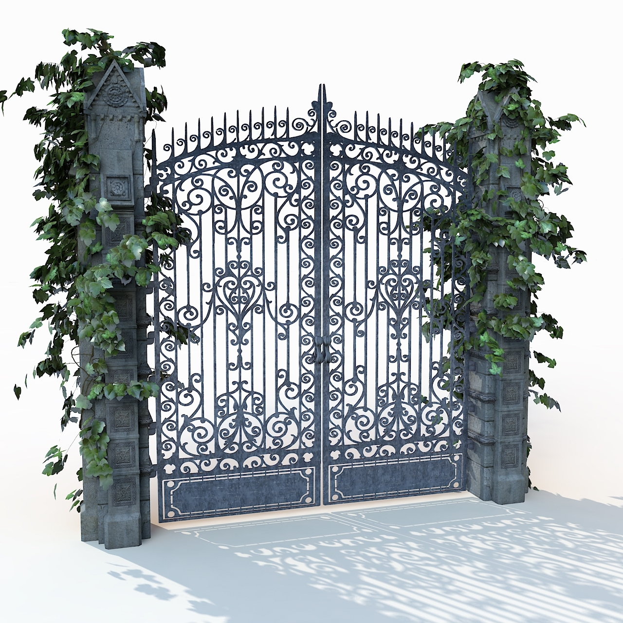 3d model gate