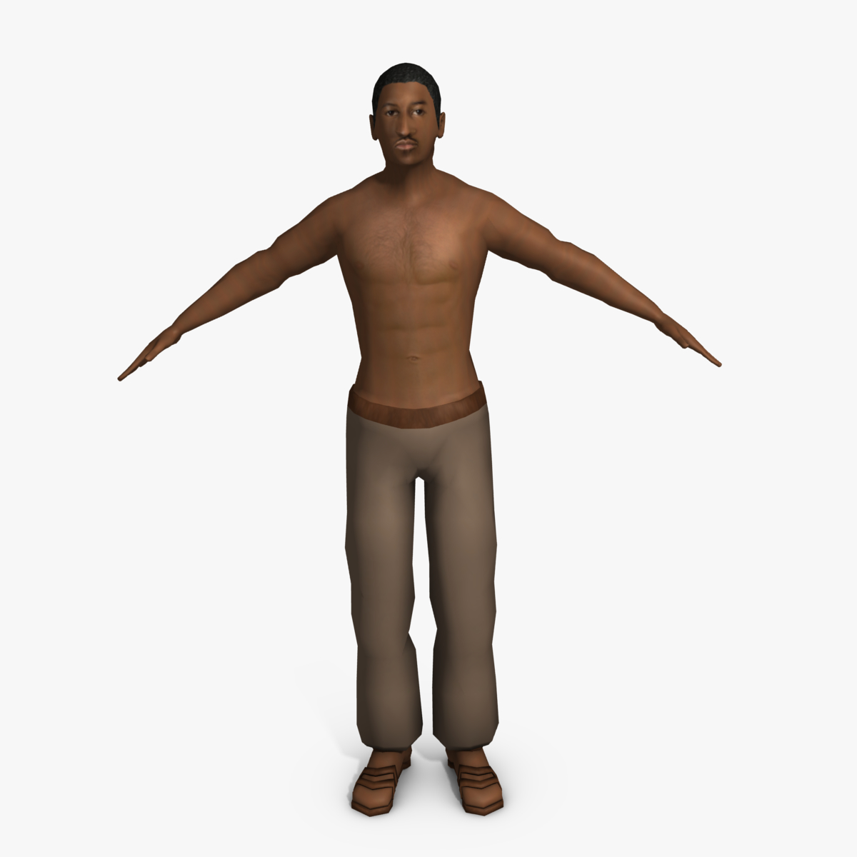 3d ancient roman people model