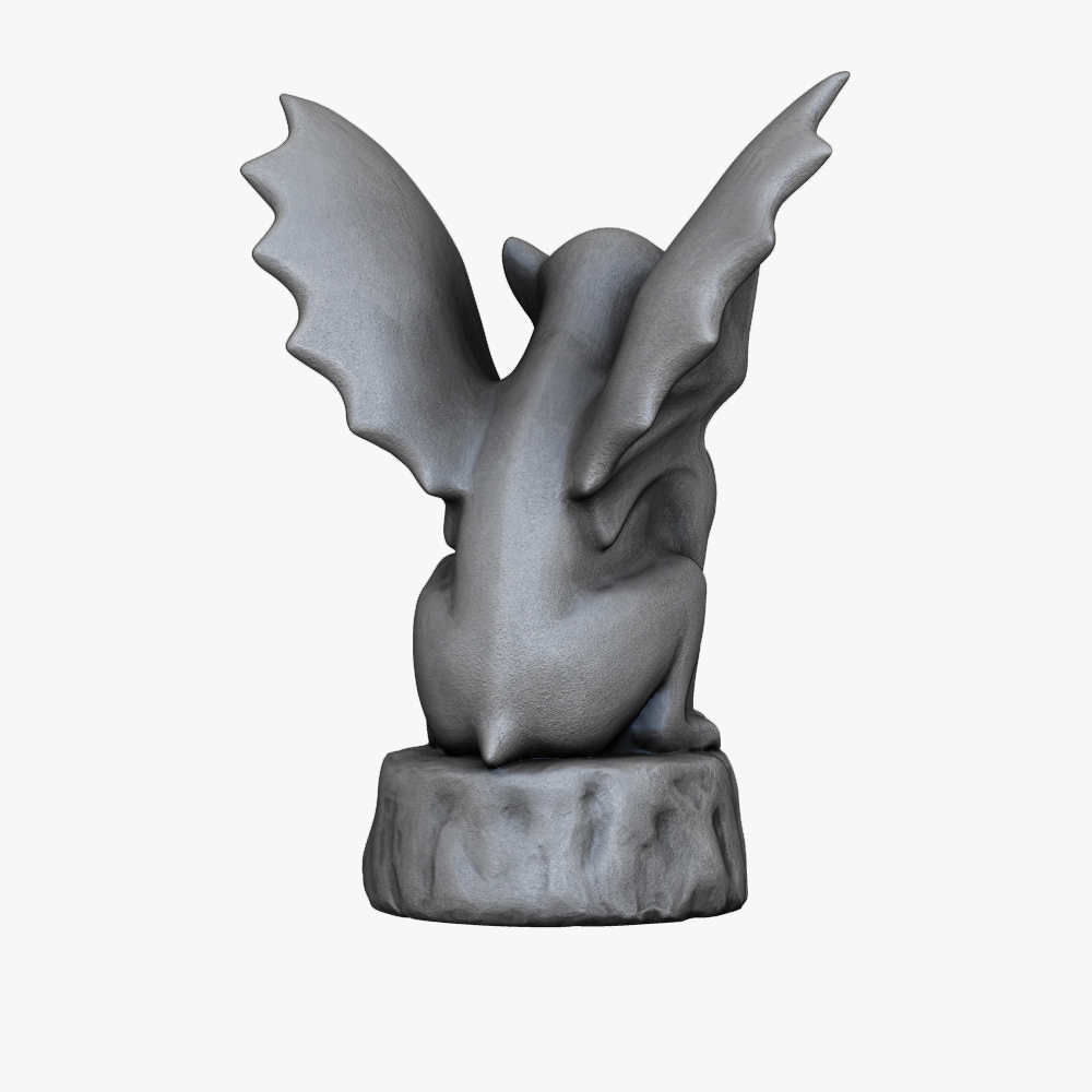 3d gargoyle model