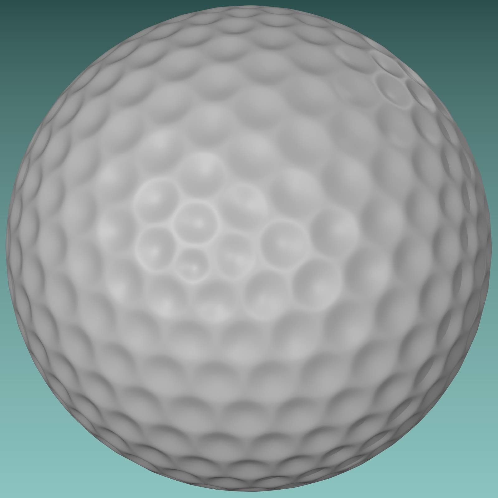 golf ball 3d model