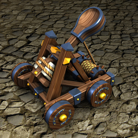 Katapult 3D-Modell - TurboSquid 750771