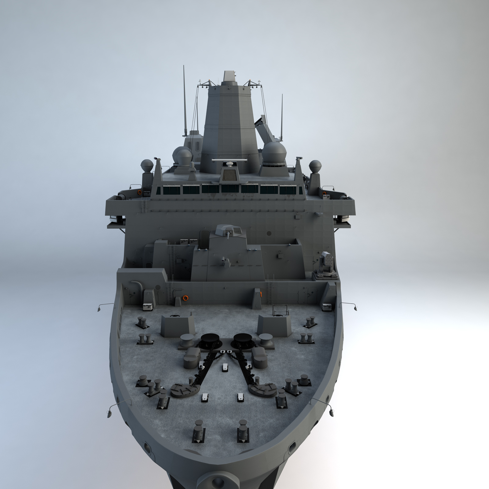 uss p lpd-26 3d model