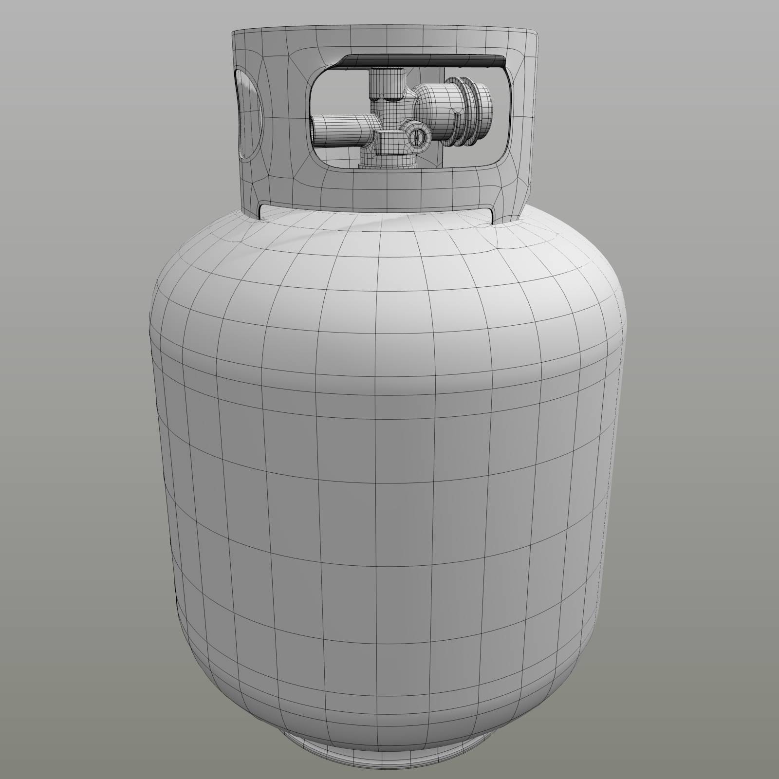 propane tank 3d model