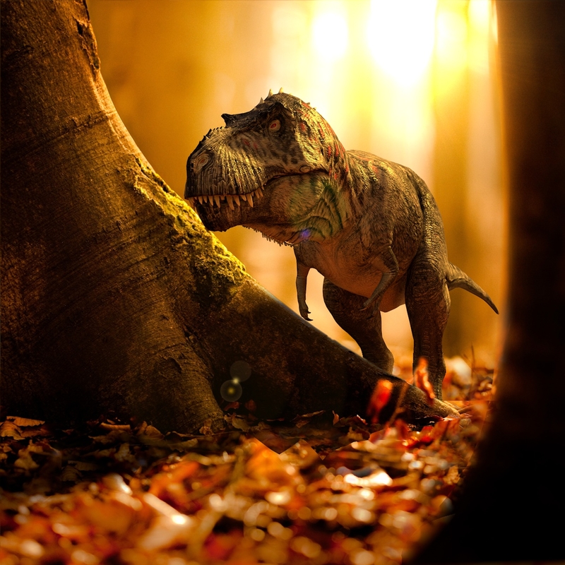 scene dinosaur animation c4d