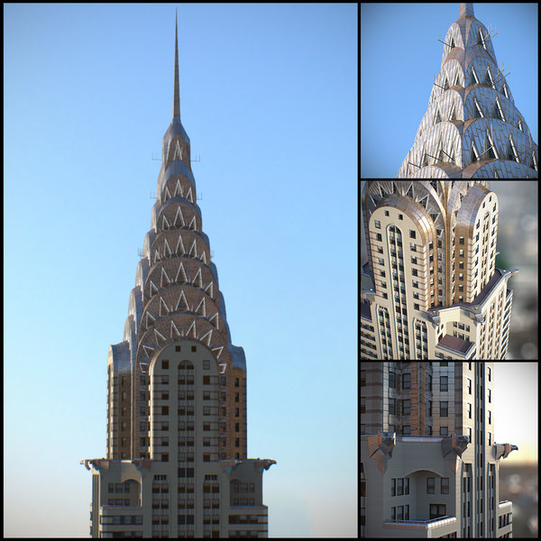 chrysler building 3d model